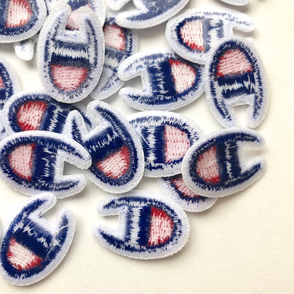Champion | Accessories | 5 Champion Iron On Logo Patches | Poshmark